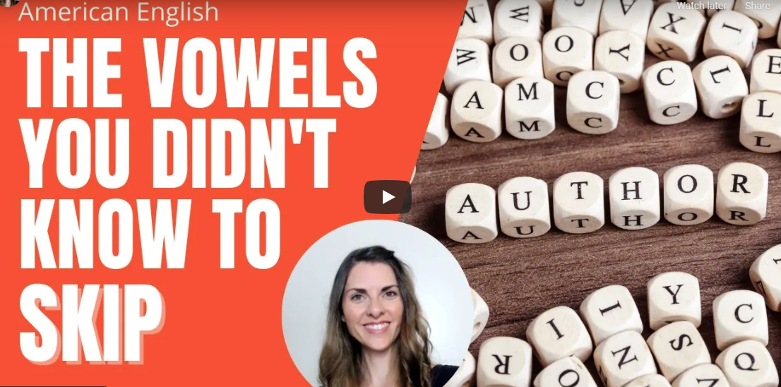 The Vowels You Didn't Know to Skip - Englission